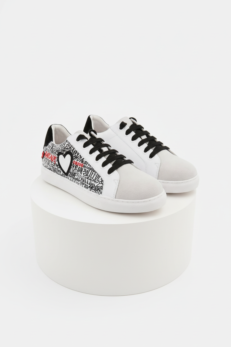 Baskets en cuir-Simone-International Love – Bons baisers de Paname FR